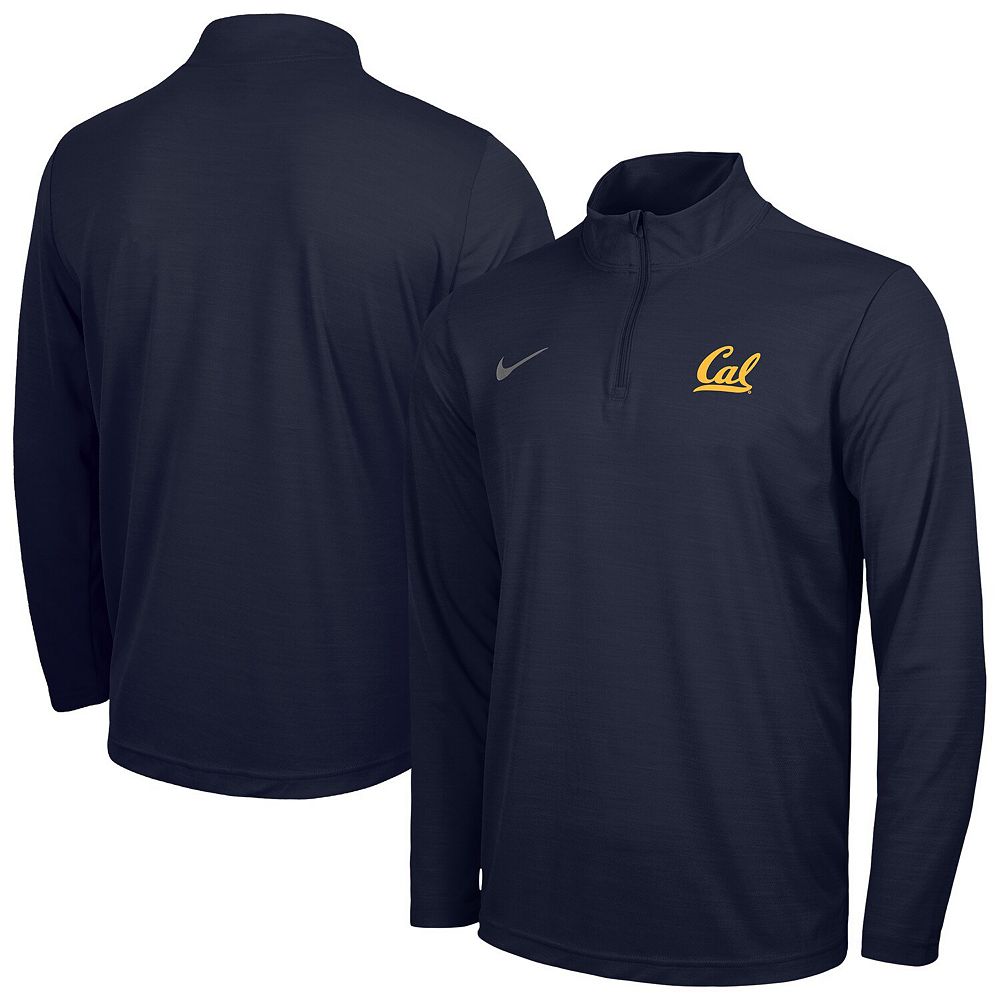 Men's Nike Navy Cal Bears Intensity Performance Quarter-Zip Pullover