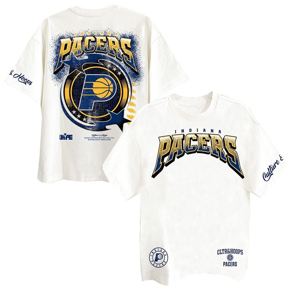 Men's Two Hype Off White Indiana Pacers Drip & Dime Collection Premium ...