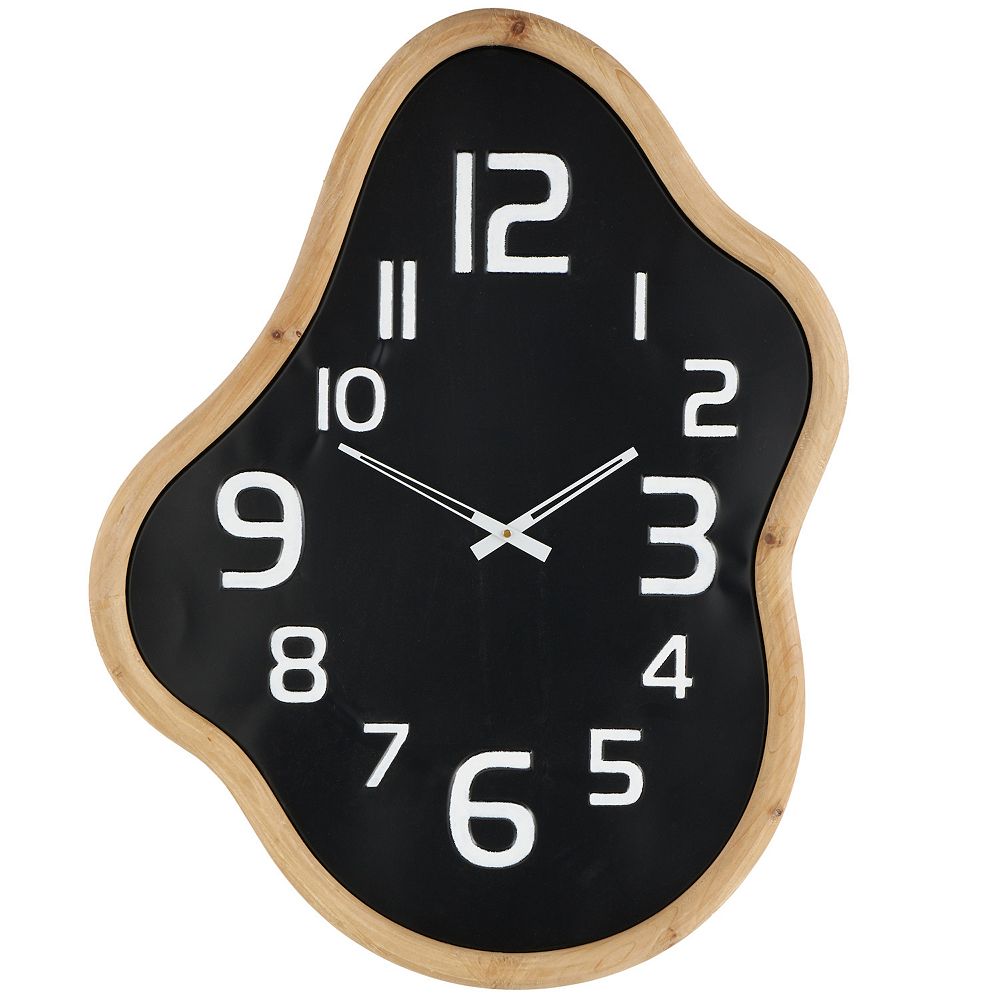 Stella & Eve Metal Wavy Decorative Wall Clock