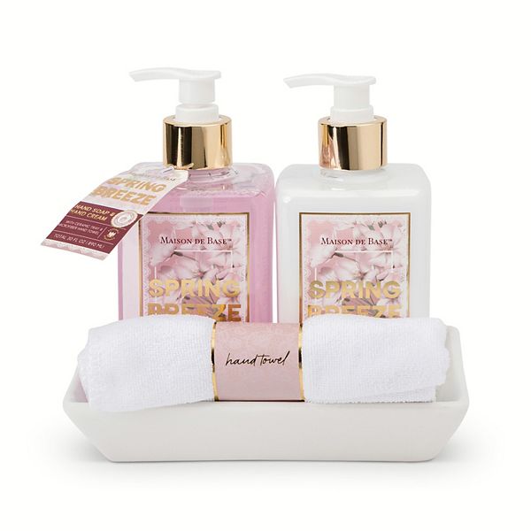 Maison de Base Soap & Lotion with Caddy