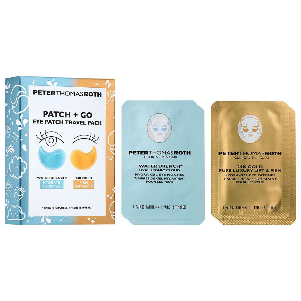 Peter Thomas Roth Patch + Go Eye Patch Travel Set for Hydrating & Firming