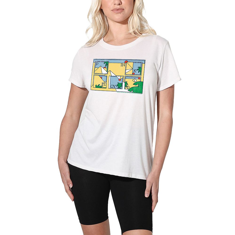 Juniors' Pyramids Graphic Tee