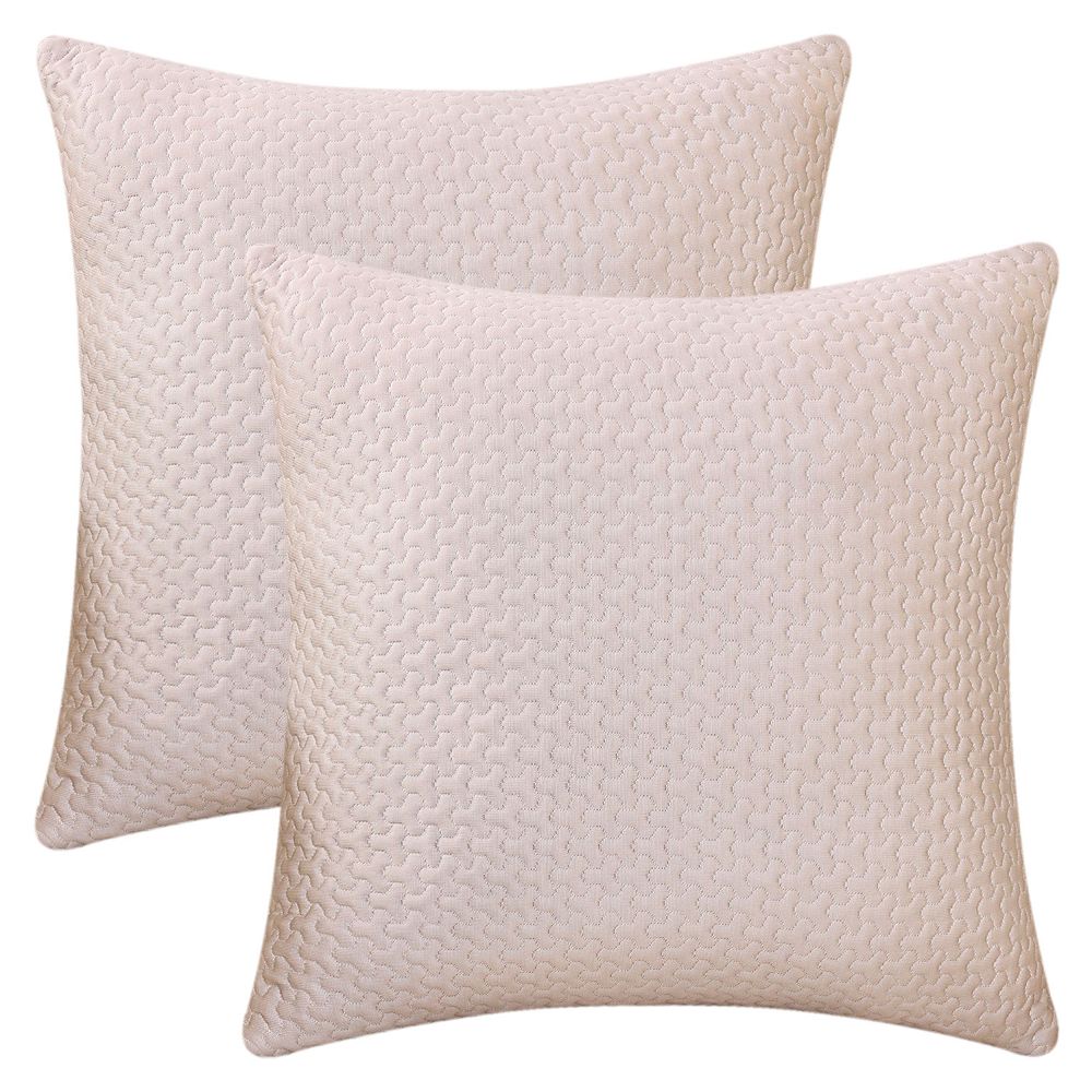 Soft Throw Pillow Covers 2Pcs, Modern Decorative Geometric Cushion ...