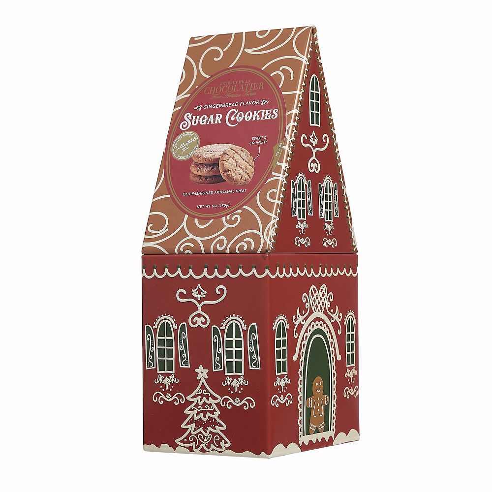 AYC Naturals Cookie Sugar Gingerbread House Tin