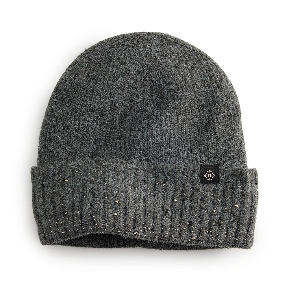 Women's Nanette Lepore Studded Brim Beanie