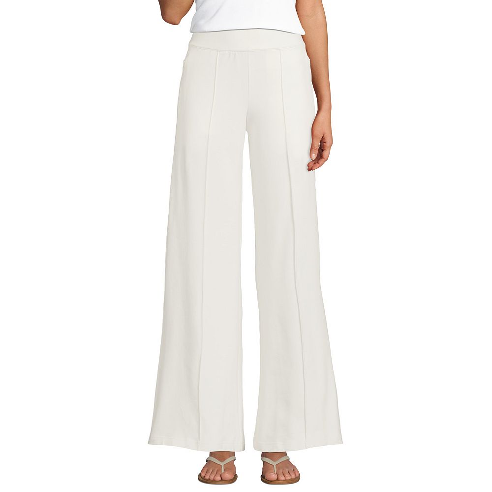 Women's Lands' End High Rise Palazzo Pants