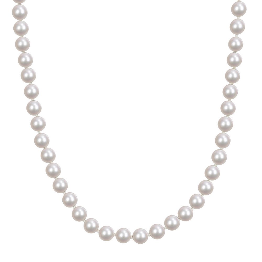 Stella Grace 14k Gold 6-6.5mm Cultured Akoya Pearl Strand Necklace