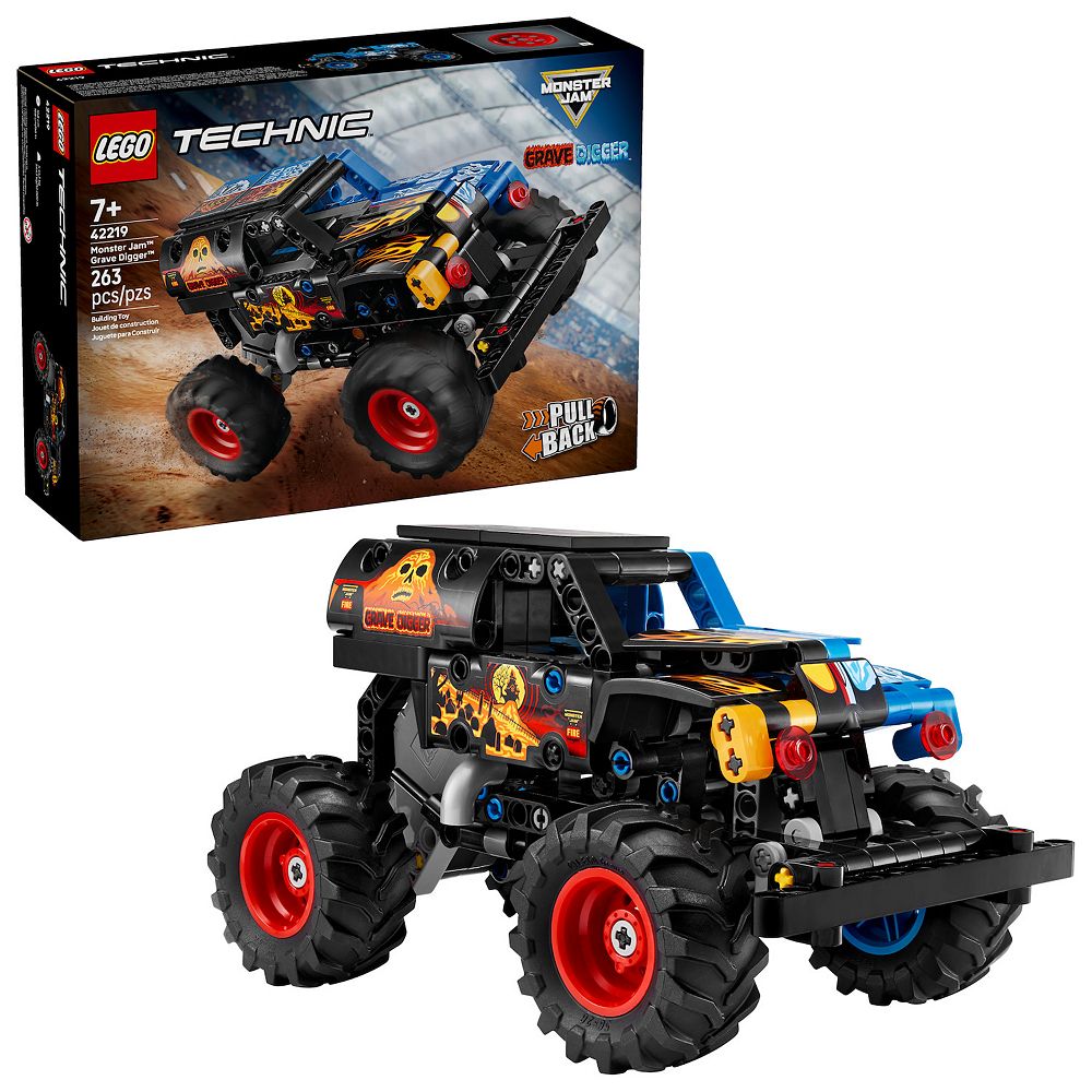 LEGO Technic Monster Jam Grave Digger 42219 Building Kit (263 Pieces)