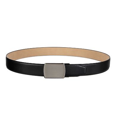 Men's Haggar® Tension Locking Plaque Buckle Dress Belt