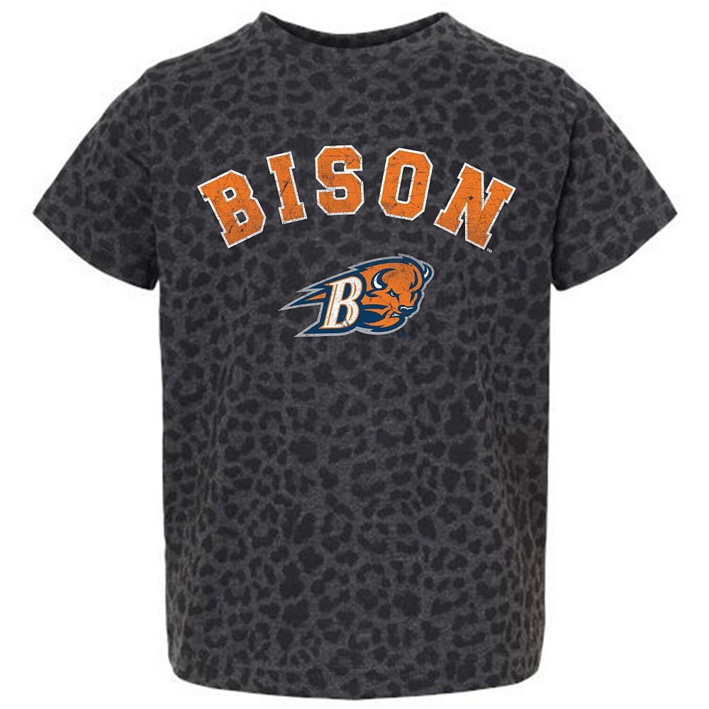 Youth Gameday Couture Leopard Bucknell Bison All the Cheer Leopard T-Shirt