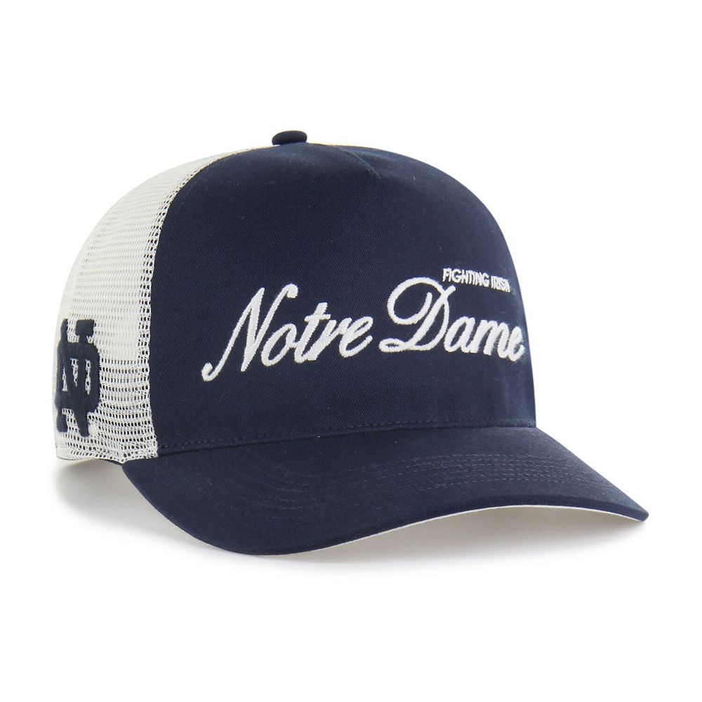 Unisex '47 Navy Notre Dame Fighting Irish Contemporary Basics Foundation Trucker Hitch ...