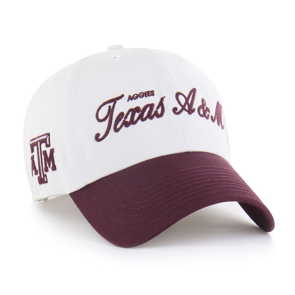 Men's '47 White Texas A&M Aggies Contemporary Basics Foundation Clean ...