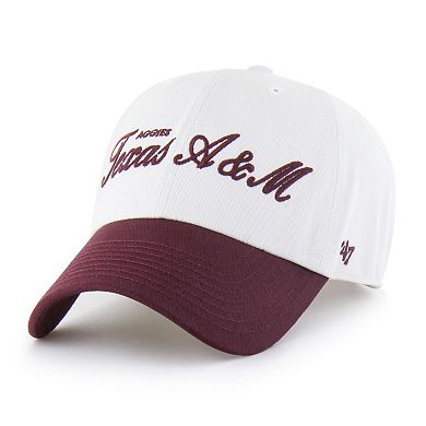 Men's '47 White Texas A&M Aggies Contemporary Basics Foundation Clean ...