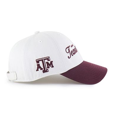 Men's '47 White Texas A&M Aggies Contemporary Basics Foundation Clean ...