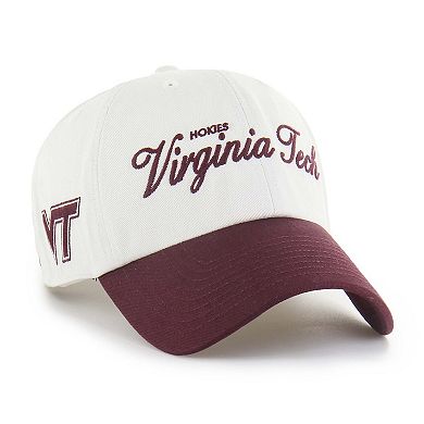 Men's '47 White Virginia Tech Hokies Contemporary Basics Foundation ...