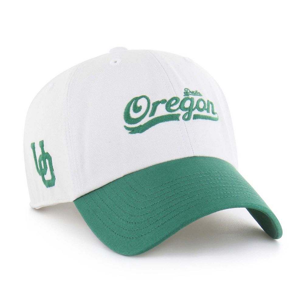 Men's '47 White Oregon Ducks Contemporary Basics Foundation Clean Up ...