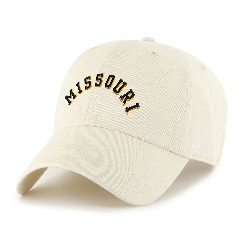Men's '47 Sand Missouri Tigers Vault Clean Up Adjustable Hat