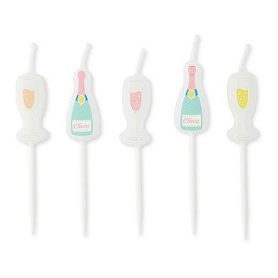 Scribble & Scribe 5-pc. Cake Candles - Spirits