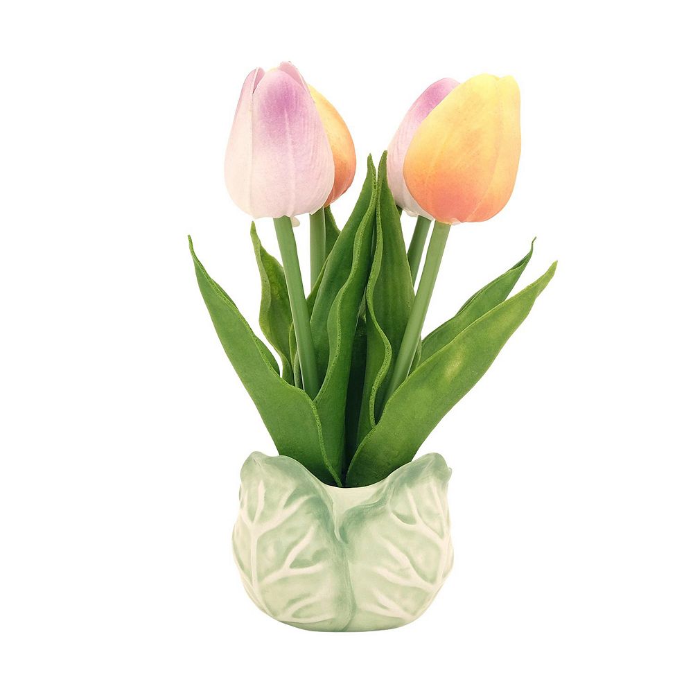 Celebrate Together™ Easter Mini Cabbage Artificial Tulip Planter