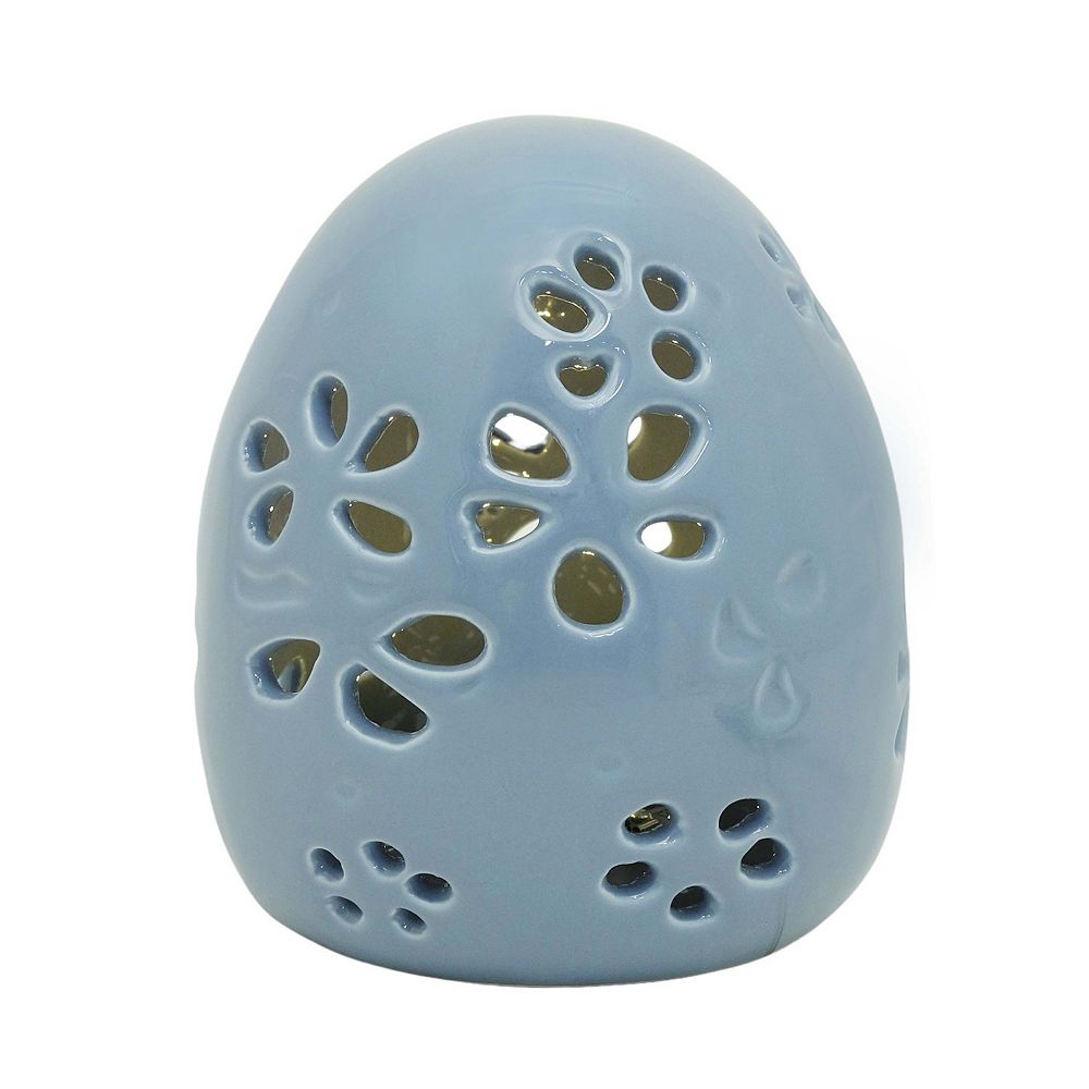 Celebrate Together™ Easter LED Ceramic Floral Cut Out Egg Table Decor