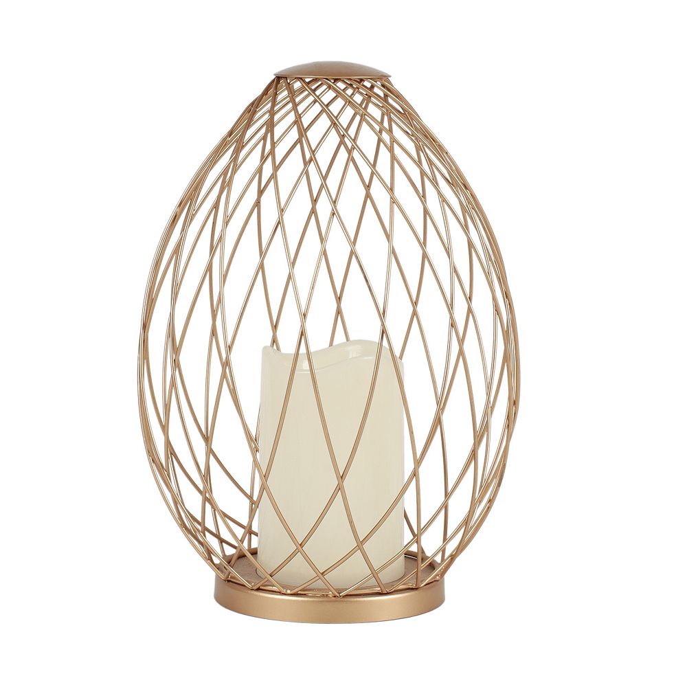 Celebrate Together™ Easter Medium Metal Egg LED Light-Up Table Decor