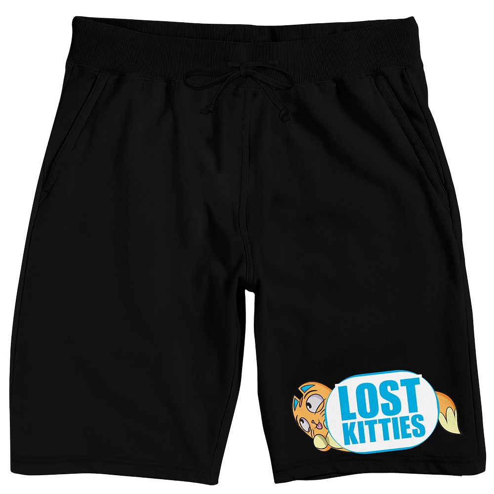 Men's Lost Kitties Logo Pajama Shorts