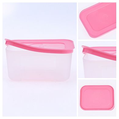 12 Pack Food Storage Containers with Lids, Plastic Meal Prep Food Containers, Reusable Lunch Box