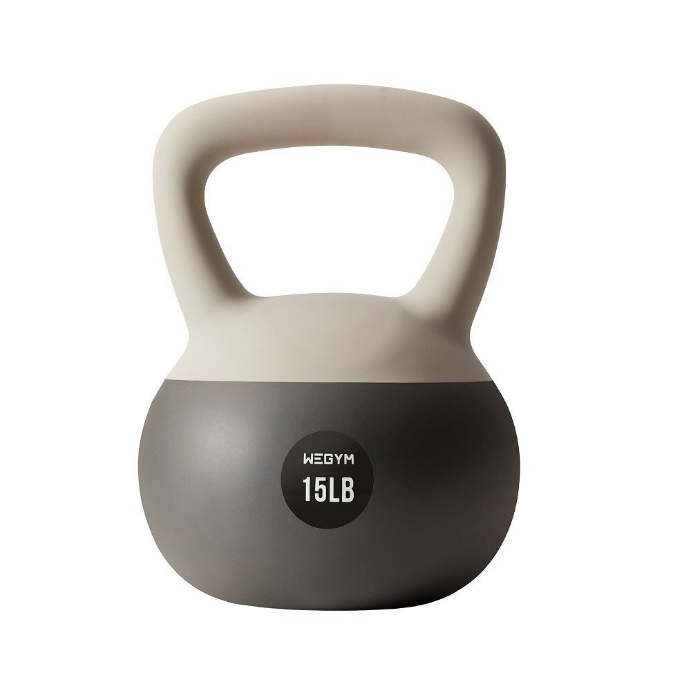 WeGym Soft Kettlebells, Impact-Resistant Base and Anti-Slip, Wide-Grip ...