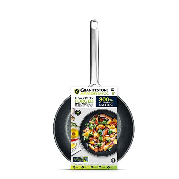 Granitestone Armor Max 8-in. Hard-Anodized Aluminum Nonstick Frying Pan