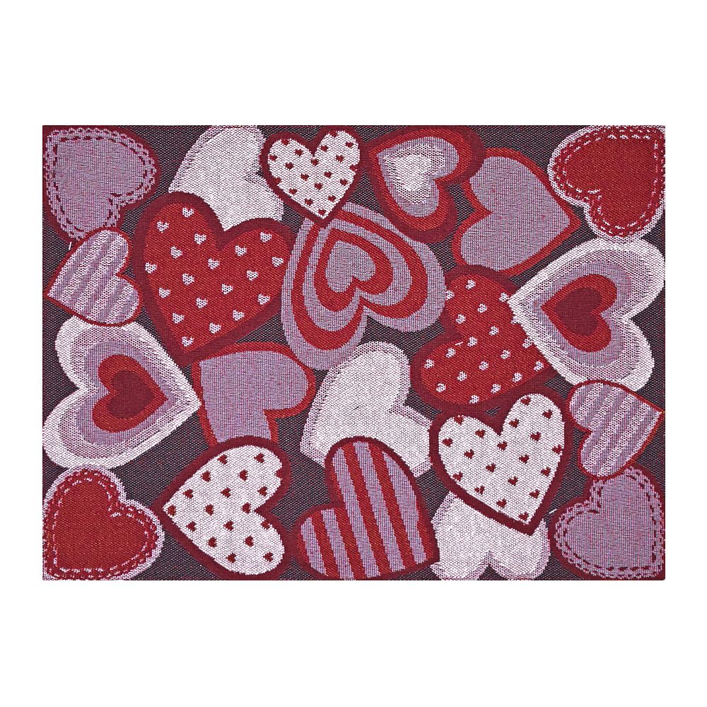 Celebrate Together™ Valentine's Day Heart Toss Tapestry Placemat