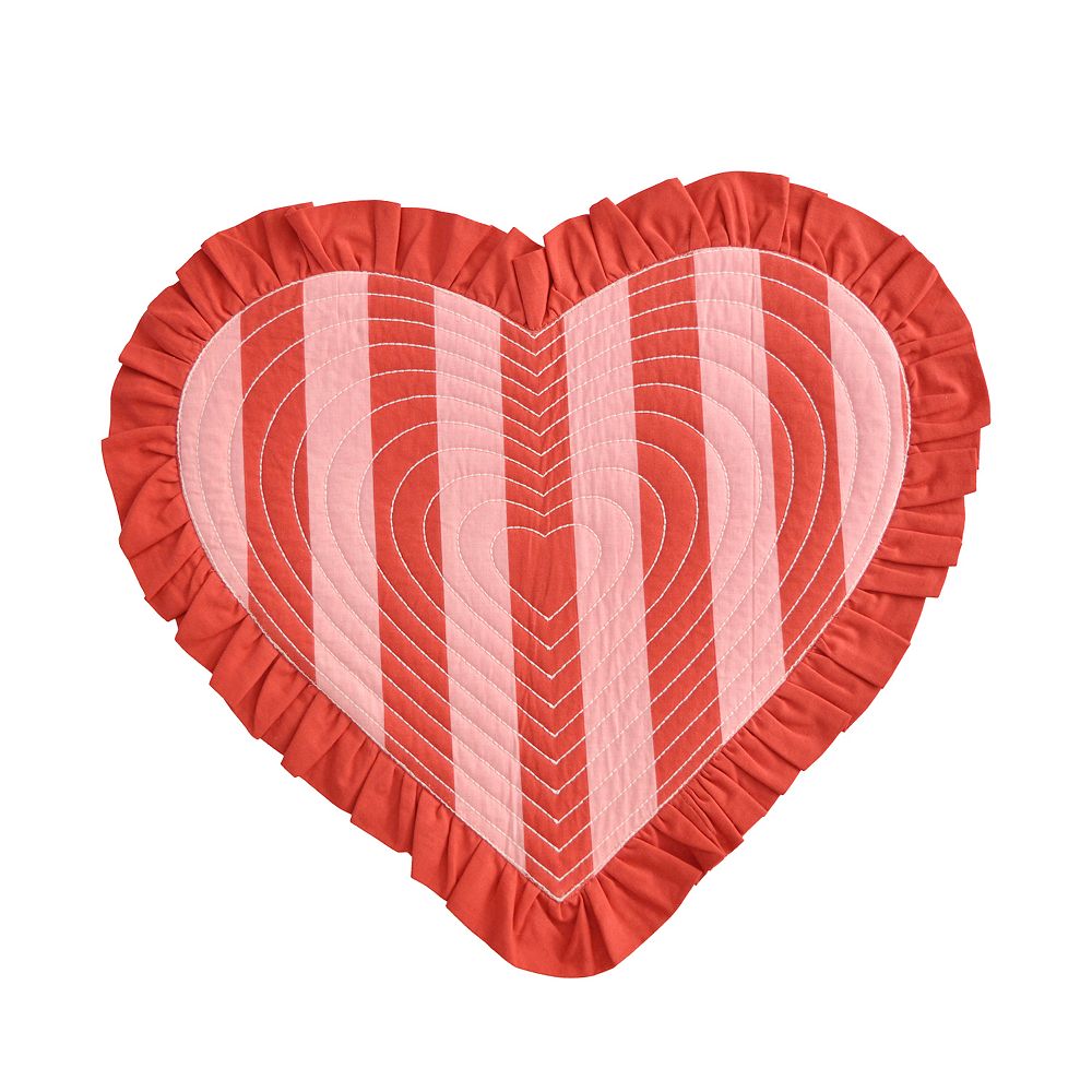 Celebrate Together™ Valentine's Day Reversible Quilted Heart Placemat