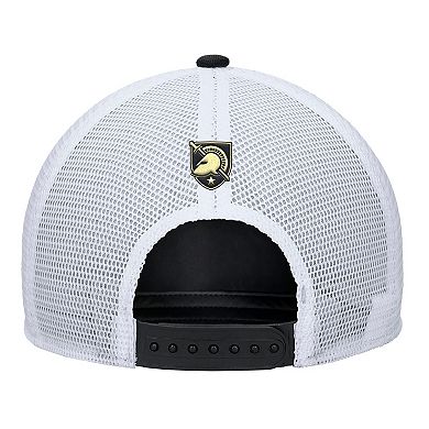 Men's Nike Black Army Black Knights 2025 On-Field Rise Trucker ...