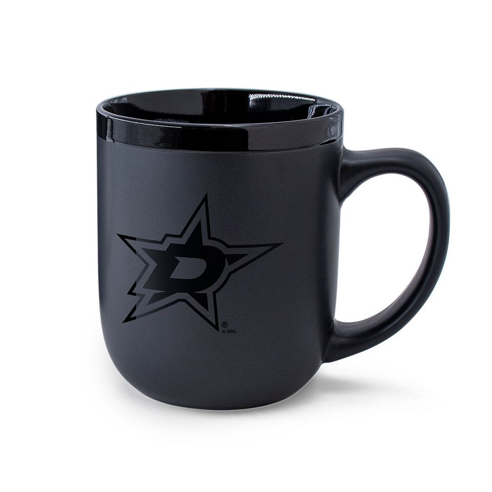 WinCraft Dallas Stars 17oz. Black Tonal Ceramic Mug