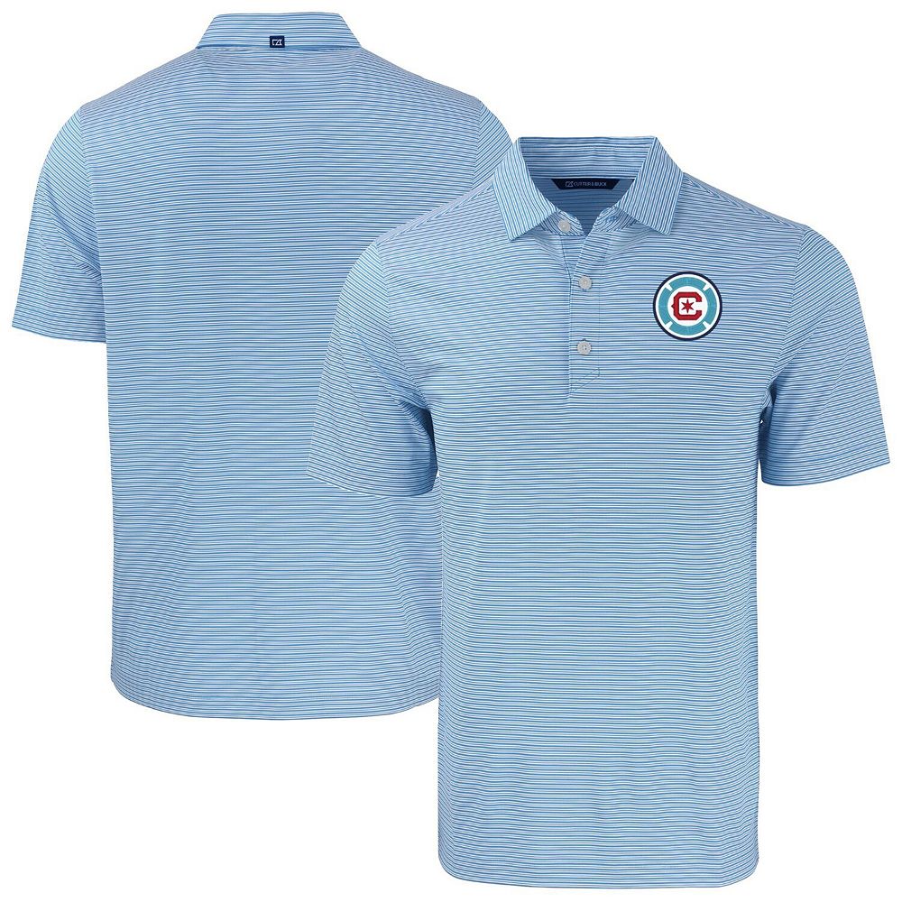 Men's Cutter & Buck Blue Chicago Fire Big & Tall Forge Eco Double ...