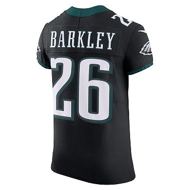 Men's Nike Saquon Barkley Black Philadelphia Eagles Alternate Vapor F.U ...