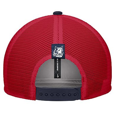 Men's Nike Navy UConn Huskies Vintage Arch Rise Performance Trucker ...