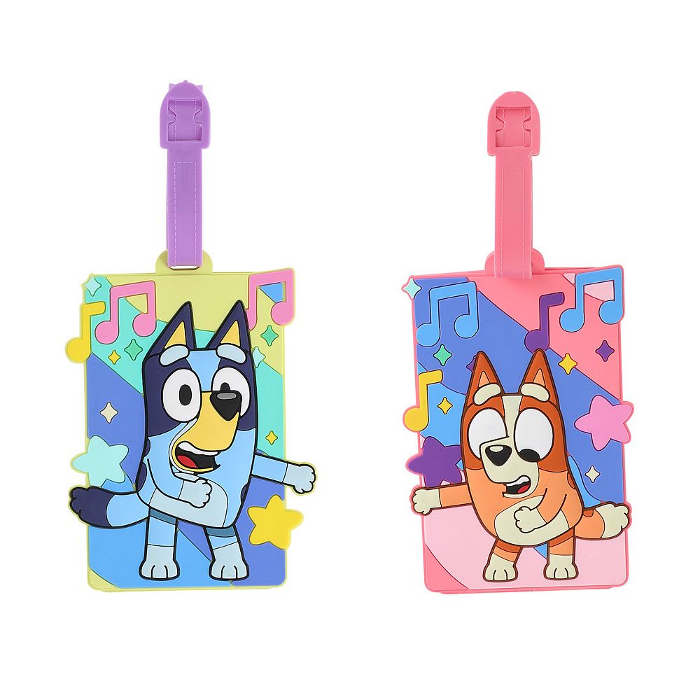 Jacmel Disney's Bluey 2-Pc. Luggage Tag Set