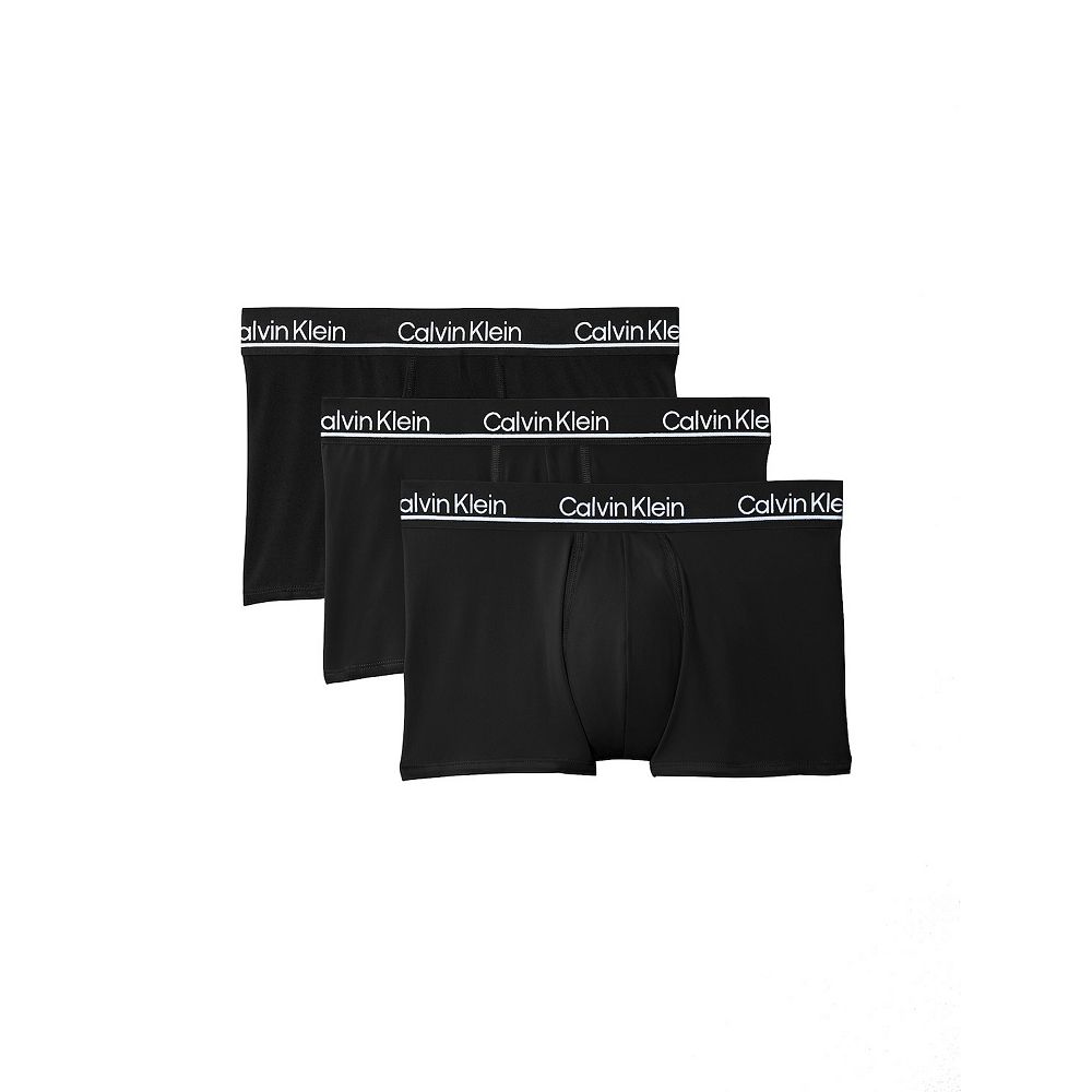 Men's Calvin Klein Microfiber Trunks 3-pk.