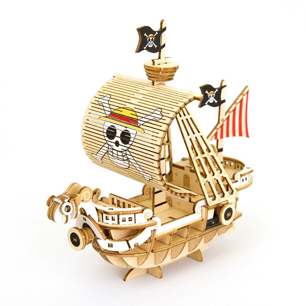3D DIY Puzzle: One Piece Going Merry Ship - wa-gu-mi - 88pcs