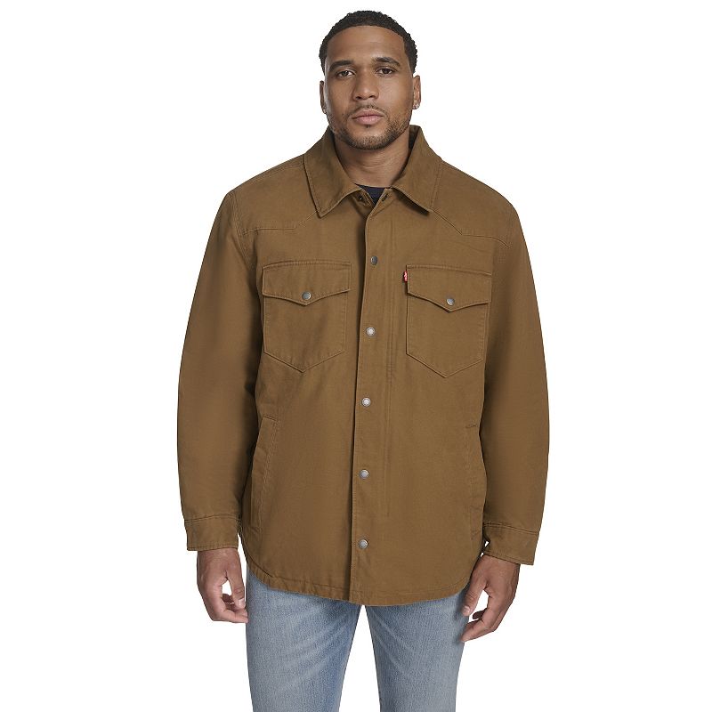 UPC 191900277095 - Big & Tall Levi's® Western Shacket, Men's, Size: 5XB ...