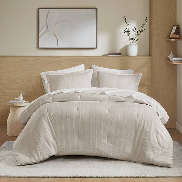 510 Design Logan Woven Striped Comforter Set With Sheets
