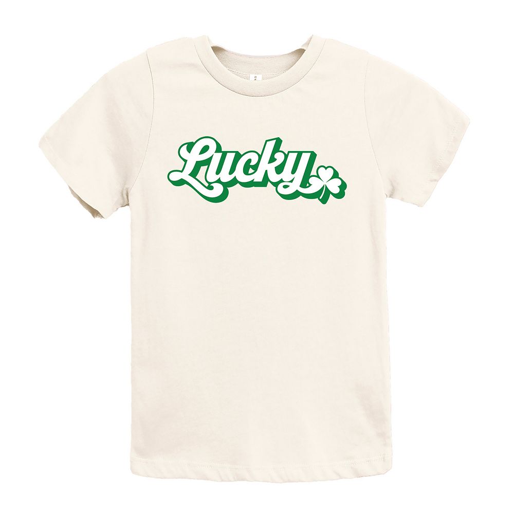 The Juniper Shop Lucky Outline Youth Short Sleeve Tee