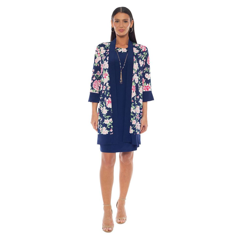 Women's Marina Printed Long Jacket Dress