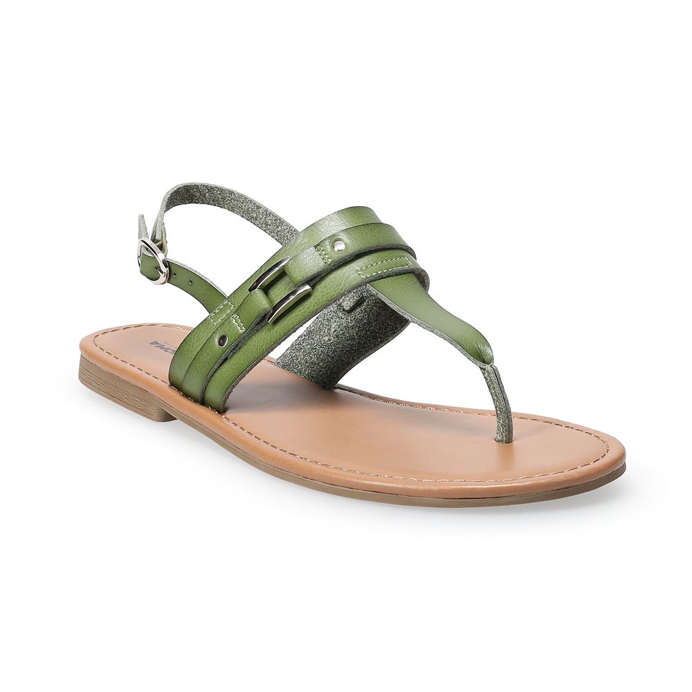 Sonoma Goods For Life® Karri Women's Shield Thong Sandals - Size 5