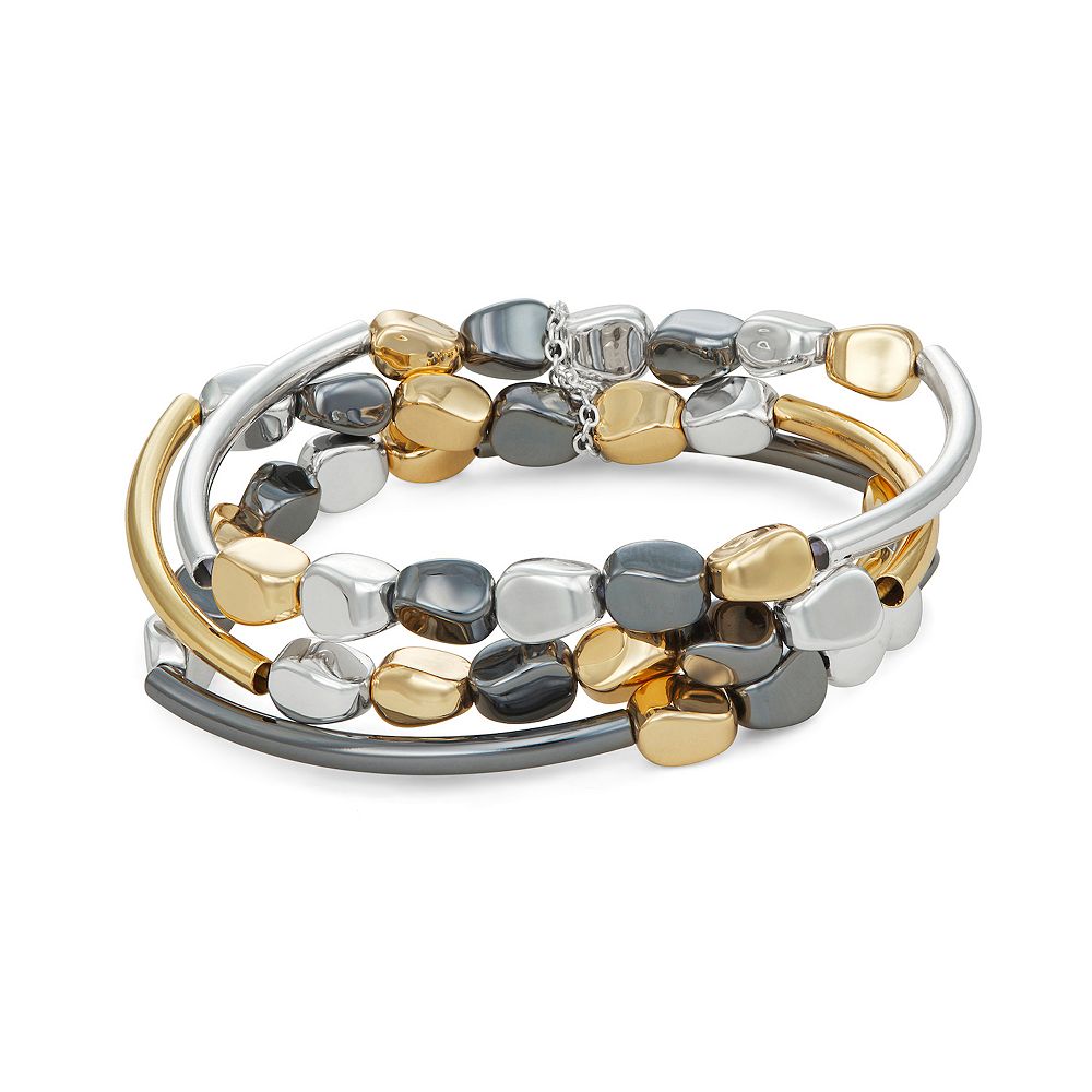 Nine West Stretch 3-Piece Bracelet Set