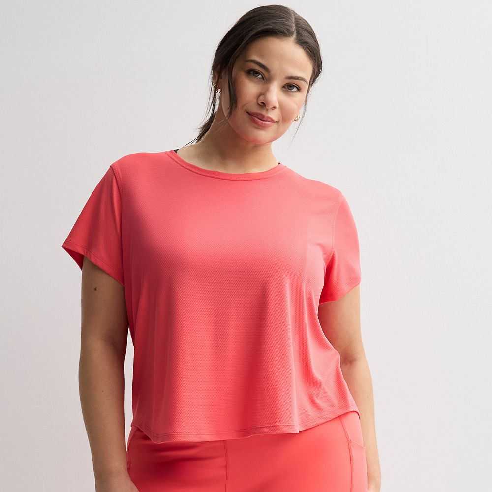Plus Size Tek Gear® Mesh Tee