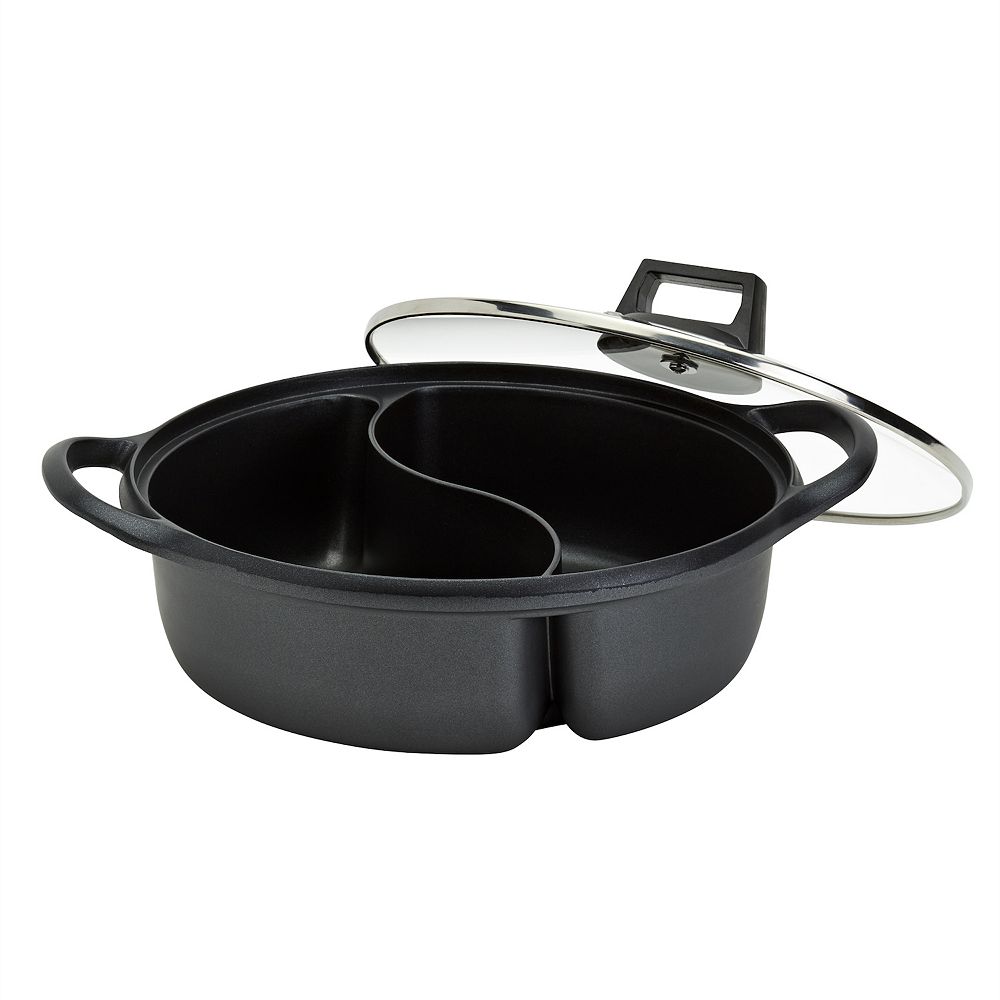 Infuse 4.4-qt. 2-Section Non-Stick Aluminum Covered Hot Pot