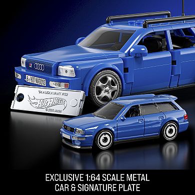 Mega Bloks Mattel Brick Shop Hot Wheels '94 Audi Avant RS2 Building Toy ...