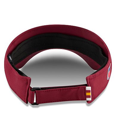Men's New Era Burgundy Washington Commanders 2025 Sideline Visor