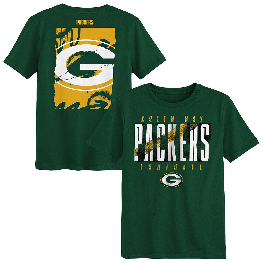 Preschool Outerstuff Green Green Bay Packers Posterize T-Shirt